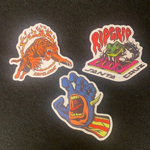 Office | Santa Cruz Sticker Pack Qty 3 | Poshmark